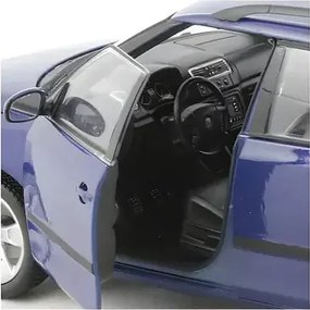 WELLY Model auta Škoda Fabia Combi II (2009) modrá / 1:24 / Kov a plas