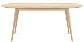 PLAYdinner Lamé, Jídelní Stůl, ve velikostech 180, 230, 280cm druh dřeva: Dub - Soup, rozměr stolu: 180x105cm