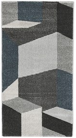 Koberce Breno Kusový koberec LARA E543(E443A)-FTD21 Blue, Vícebarevné, 80 x 150 cm