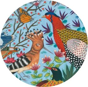 DJECO Obrysové puzzle Pták Dodo / 350 dílků / 62 × 46 cm