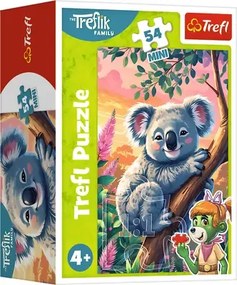 TREFL Puzzle Treflíci: Koala / 54 dílků / 20 x 13 cm