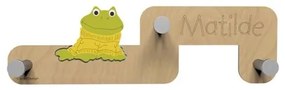 Dětský designový nástěnný věšák CalleaDesign žába 55cm