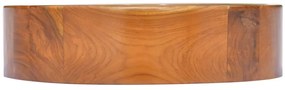 vidaXL Marketos Umyvadlo masivní teak Φ40 x 10 cm