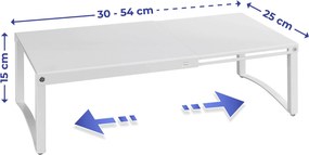 Teleskopická police, 30-54 x 25 x 15 cm