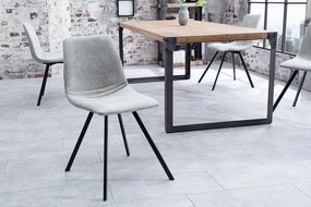 Židle Amsterdam Retro stone šedá
