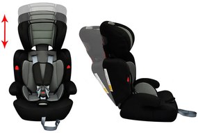 Dětská autosedačka 9-36kg šedá