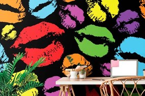 Tapeta pop art pusinky - 375x250