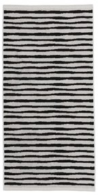 helen b Bavlněný ručník Cat – set 2 ks, šedá barva, textil