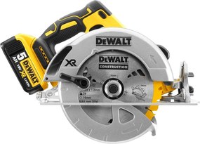 Aku kotoučová pila DeWALT DCS570P2-QW 18 V XR, 2x 5.0 Ah, TSTAK