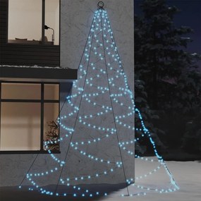 Nástěnný stromek s kovovým hákem 720 LED diod studená bílá 5 m 328645