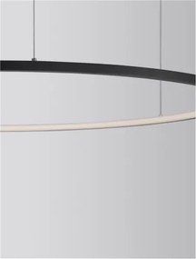 Závěsné LED svítidlo NOVA LUCE TARQUIN 59W 3000K 9345609 stmívatelné Triac