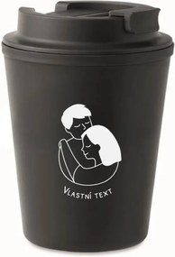 Personalizovaný cestovní termohrnek - pár v objetí