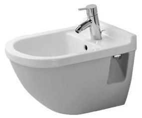 Duravit Starck 3 - závěsný bidet 36x54 cm + Wondergliss 22301500001