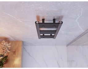 Erga Basic, topné těleso 700x300 mm, 192 W, černá matná, GMA-BASIC-7030-BK
