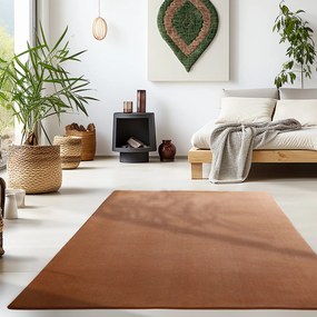 Ayyildiz, Běhoun Sky 5400 Brown, 80x250, hnědá, obývací pokoj