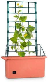 Power Planter, květináč, 75 x 130 x 35 cm, mřížka na popínavé rostliny, 3 patra, PP