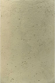 Kulatý květináč CHICO, sklolaminát, průměr 45 x výška 50 cm, krémový