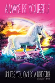 Plakát, Obraz - Unicorn - Always Be Yourself, (61 x 91.5 cm)