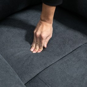 HOMCOM Křeslo se stojanem, polohovací křeslo s funkcí polohování, masážní křeslo s boční kapsou, TV křeslo s dálkovým ovládáním, šedé | Aosom