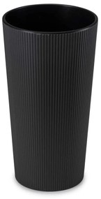 PLASTOVÝ KVĚTINÁČ URBANIKA ECO 19,5X36,5 CM ČERNÁ