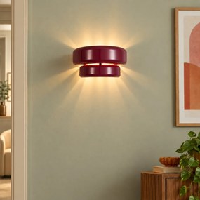 Retro nástěnná lampa švestková - Ophelia