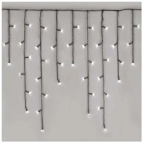 EMOS LED venkovní vánoční multifunkční závěs STALACTITE LIGHTS, 600xLED, studená bílá, 10x0,7m, 8 funkcí, ZY1448