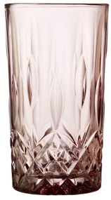 Lyngby Glas Sada sklenic Highball Sorrento 38 cl (4 ks) Pink