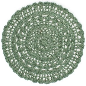 Prostírání s příměsí bavlny ø 35 cm Crochet – Rex London