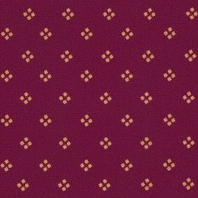 Zátěžový koberec Chambord 17 - vínový - 4m