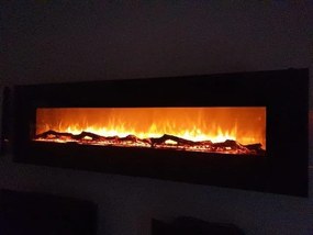 Electric fireplace -  LED elektrický krb 182 Black