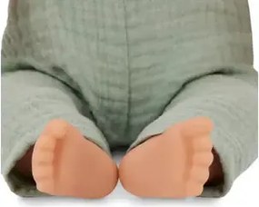 LullaBaby Panenka 35 cm v overalu s čelenkou / od 2 let