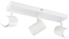 Chytré stropní svítidlo bílé obdélníkové včetně 3 Wifi GU10 - Jeana