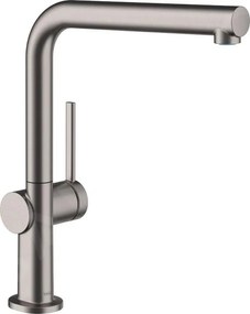 Hansgrohe M54, dřezová baterie Talis, kartáčovaný černý chrom, HAN-72840340
