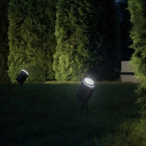 Steinel Venkovní elegantní svítidlo Spot Garden, 36,9cm, antracitové Senzor: se soumrakovým čidlem