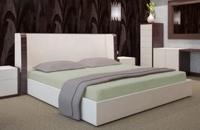 Prostěradla na postele v olivové barvě Šířka: 90 cm | Délka: 200 cm