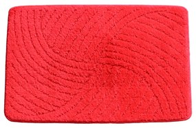 Ervi koupelnová předložka červená Comfort, 1 set