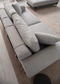Hanah Home Třímístná pohovka ETI šedá 220 cm
