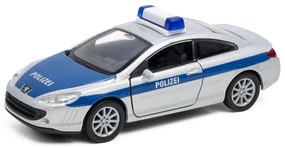 Welly Peugeot Coupé 407 Polizei 1:34