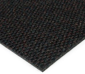 Černá kobercová zátěžová vnitřní čistící zóna Fiona - 50 x 200 x 1,1 cm