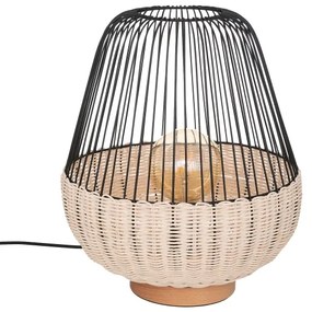 Atmosphera - Stolní lampa ANEA 1xE27/40W/230V ratan