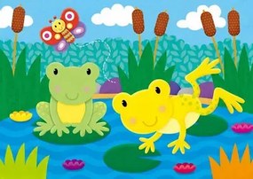 GALT 4 Puzzle v krabici - Zvířatka / od 3 let