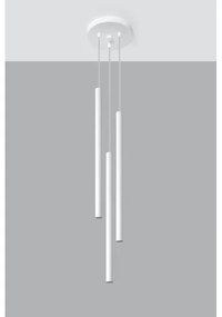 Sollux SL.0467 - Lustr na lanku PASTELO 3xG9/8W/230V bílá