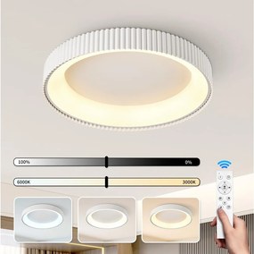 BRILAGI - LED Stmívat. stropní svít. FALCON MODERN LED/54W/230V 60 cm bílá + DO