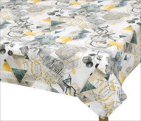 Bellatex Ubrus EMA Trojúhelník šedá rozměr 120x160 cm