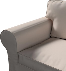 Potah na pohovku IKEA  Ektorp 3-místná, nerozkládací barva růžová látka pletený vzor