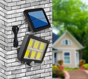 Solární LED lampa BY-F100 - 120 COB