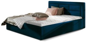 Čalouněná postel ROSANO - Kronos 09 - 140x200cm - Dřevo