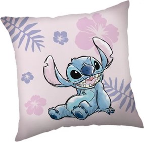Jerry Fabrics Polštářek Lilo a Stitch Pink 40x40 cm
