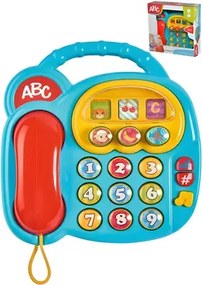 SIMBA Telefon pro miminka / Zvuková hračka / tlačítkový / na baterie /