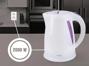 Orava VK-3117 fialová / Varná konvice / 2000W / 1.7l